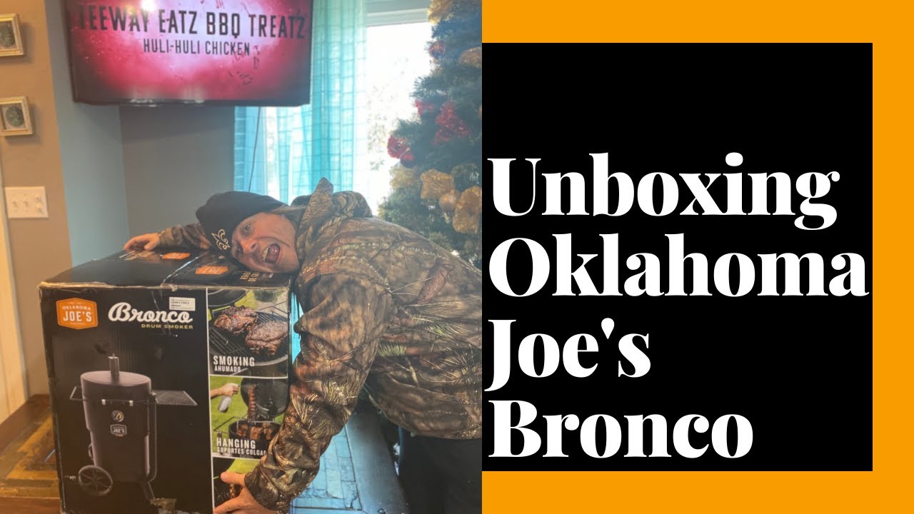 Oklahoma Joe's Bronco Unboxing #oklahomajoe #bronco #smoker #unboxing # ...