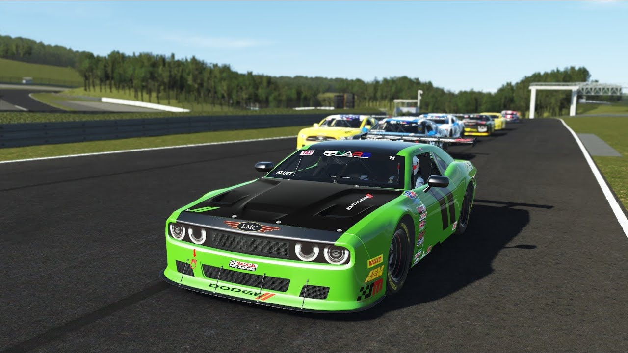 rFactor 2 - GP of Alabama 2020 - Dodge Challenger TA2 - YouTube