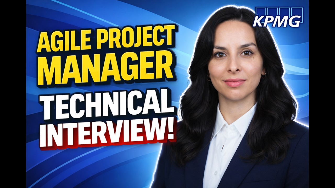[KPMG] agile project manager interview questions and answers I project ...