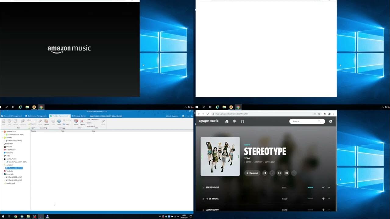 AIOStream IV Amazon Music VPS Tutorial | Music Stream Bot | Get millions of streams - YouTube
