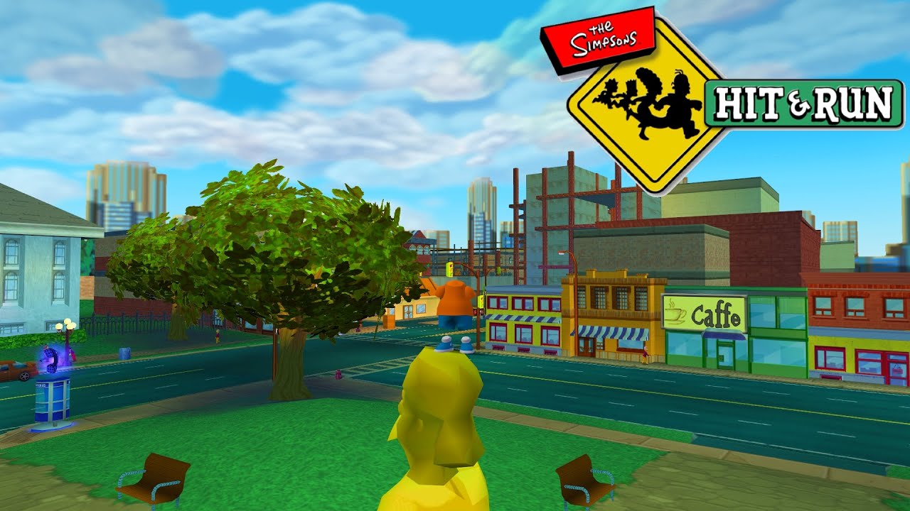 Simpsons Hit & Run Invisible Bart Mod!!! - YouTube