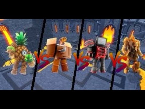 PINEAPPLE ПРОТИВ SEAGULL ПРОТИВ TORCH ПРОТИВ VOLCANIC В TOILET TOWER DEFENCE!!! - YouTube