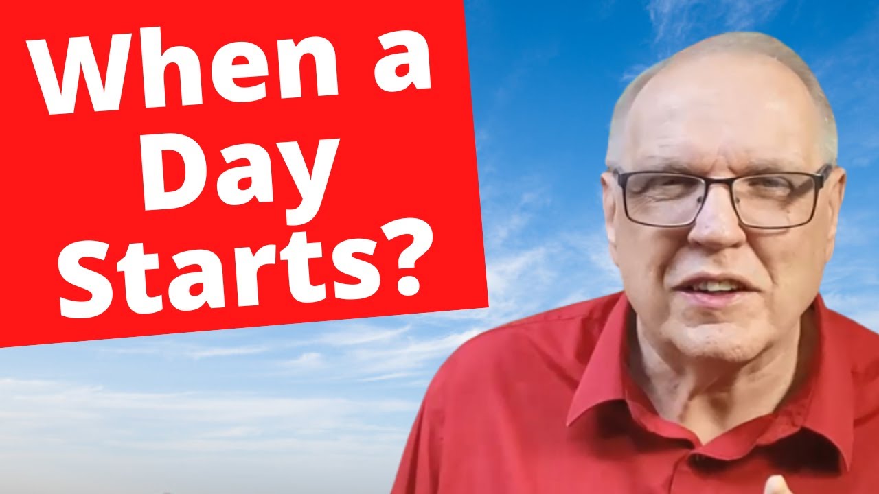 How did God Define a Day? - YouTube