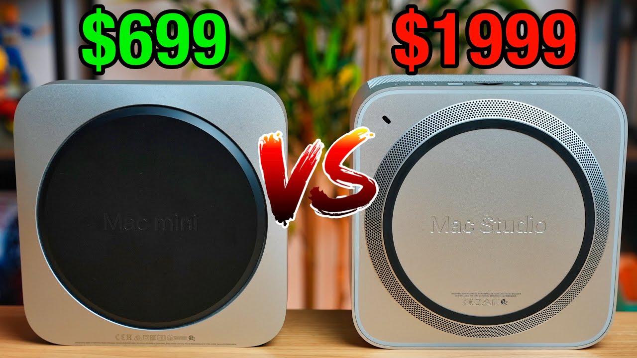 Mac Studio VS Mac mini - DON'T BE FOOLED! - YouTube