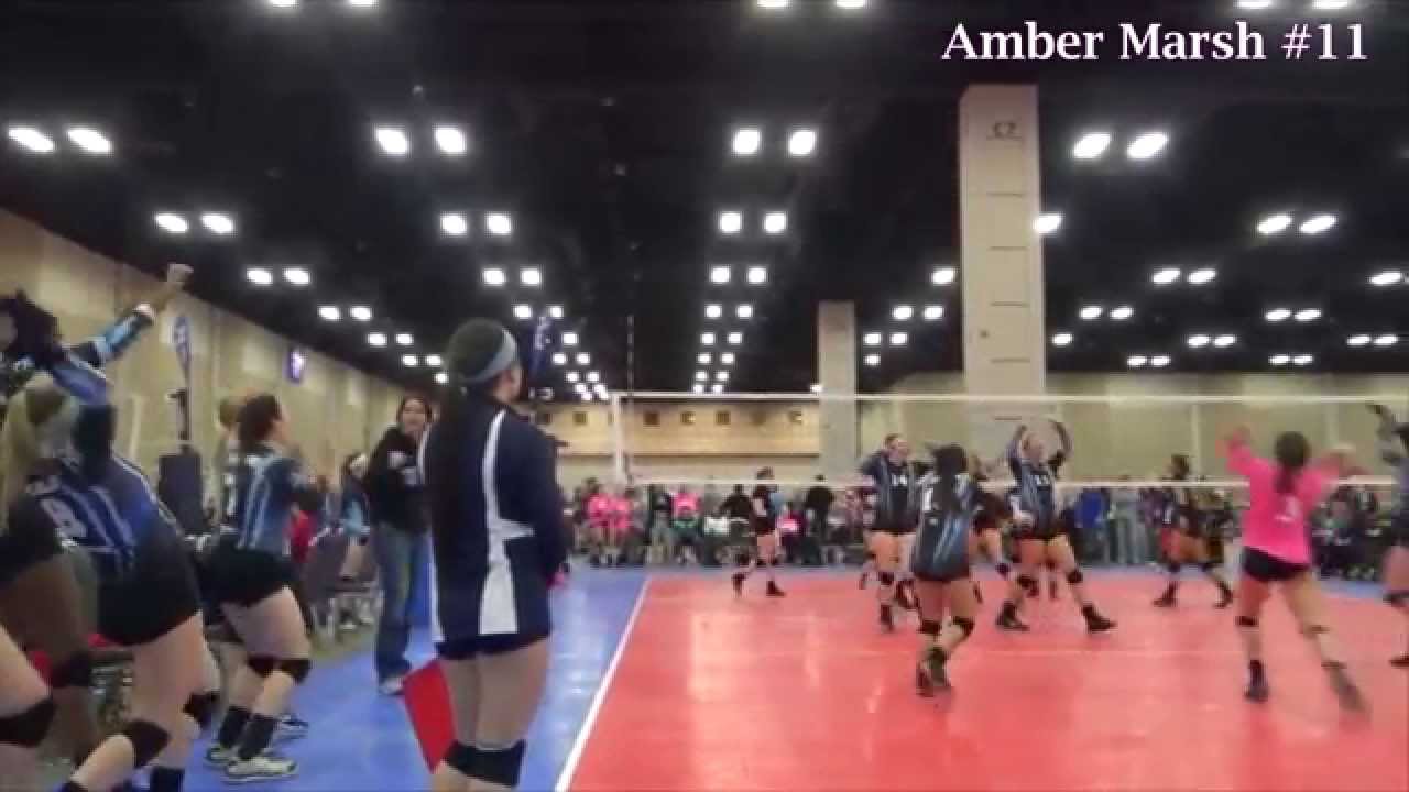 Amber Marsh Class of 2016 Volleyball - Texas Titans - YouTube