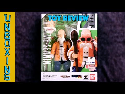 UNBOXING! S.H. Figuarts Master Roshi - Kame Sennin - Dragon Ball Action Figure Review