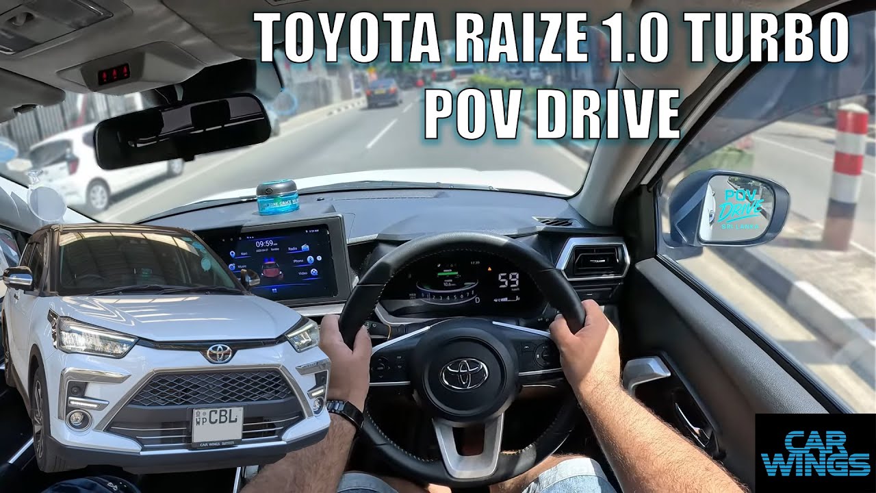 Toyota Raize POV Drive and Quick Review (Car Wings) - YouTube