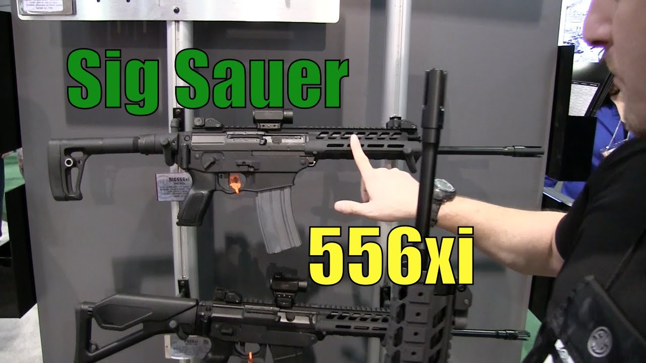 Sig Sauer New 556xi Shot Show 2014 - YouTube