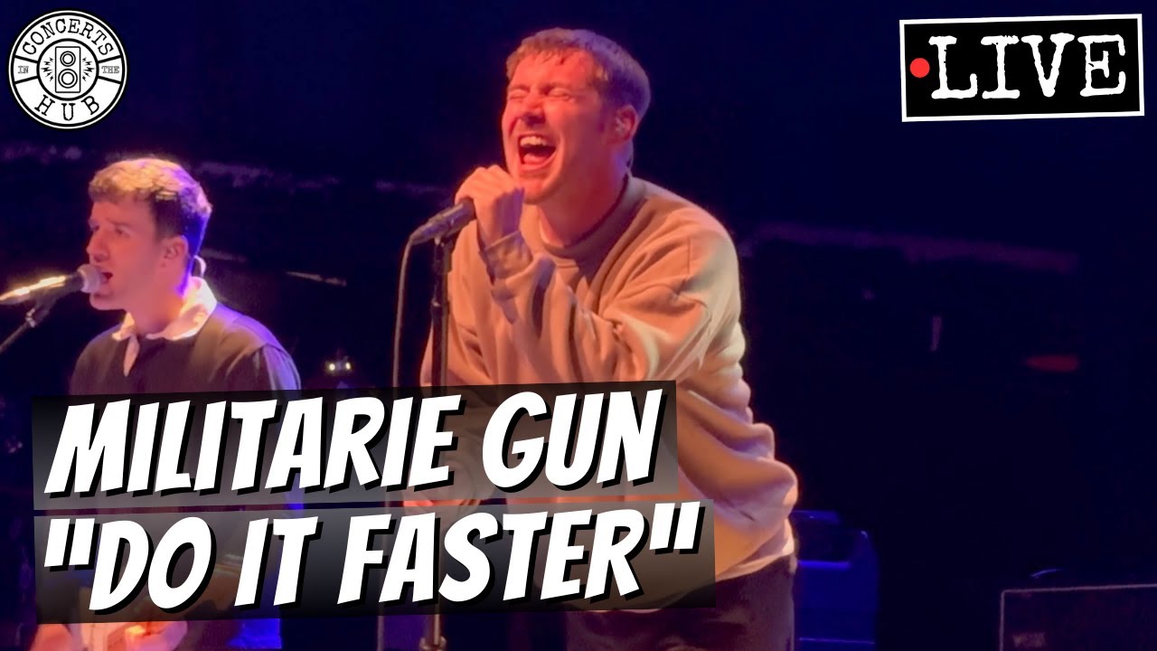 Militarie Gun "Do It Faster" LIVE - YouTube