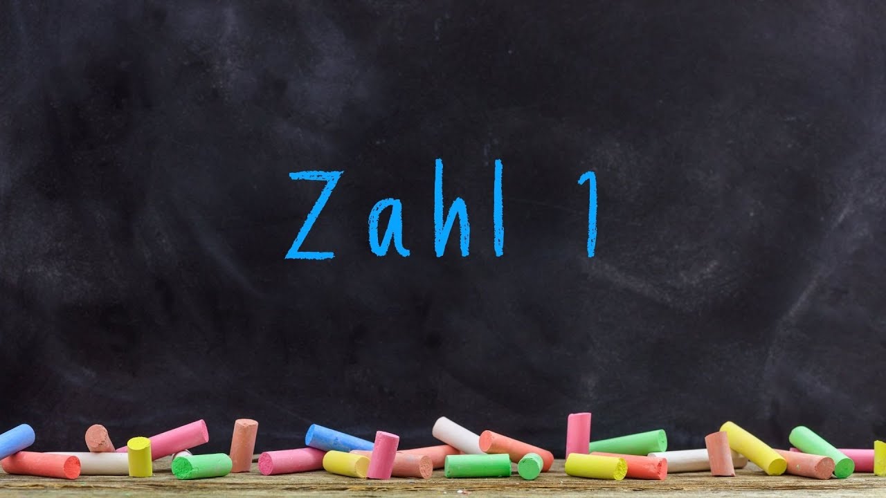 Schreibweise der Zahl 1 || Mathematik (1.Klasse) - YouTube