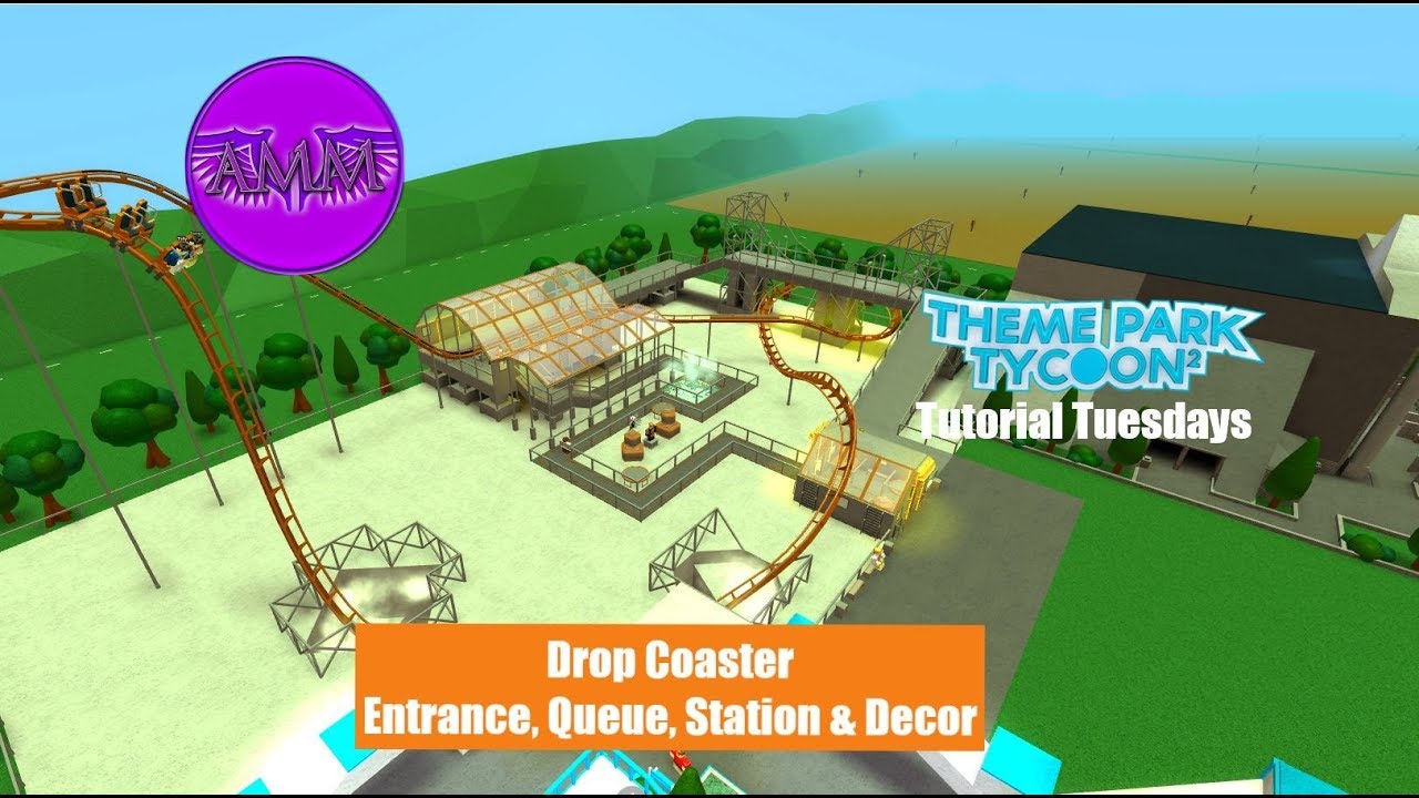 TPT2 Tutorial Tuesdays: Drop Coaster - Entrance, Queue, Station & Decor ...