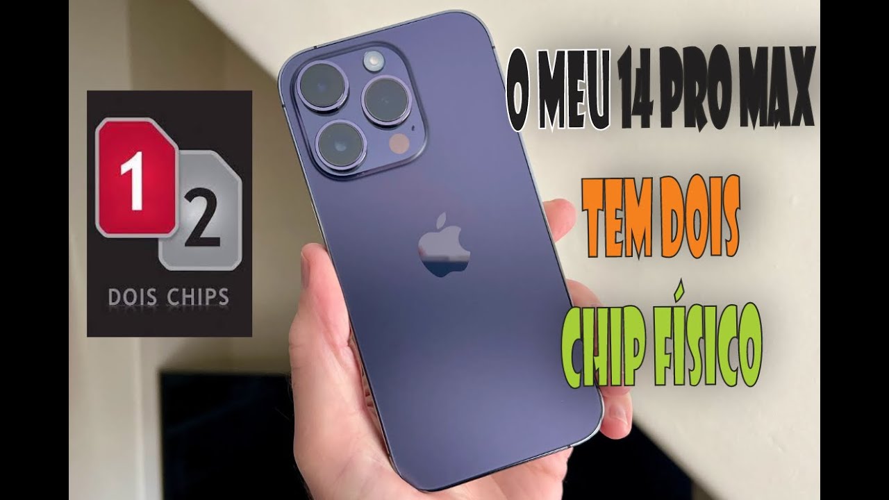 IPHONE 14 PRO MAX COM DOIS CHIPS FÍSICOS - YouTube