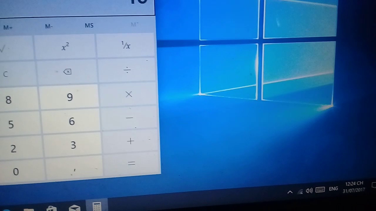 Another Windows Calculator Bug found on Windows 10 - YouTube