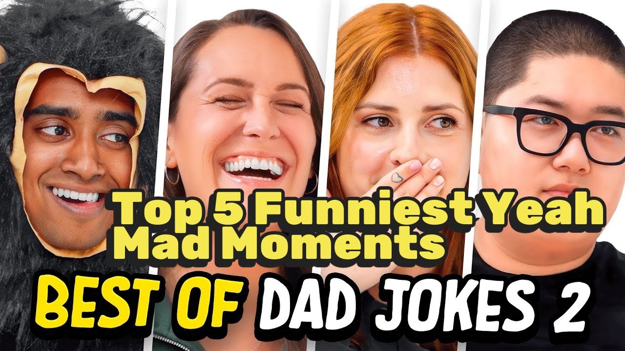 Last one funniest 🤣 Top 5 Funniest Yeah Mad Moments 🤣 #dadjokes # ...