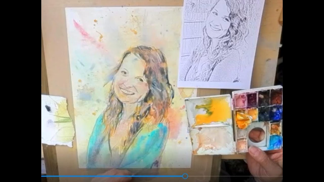 Paint My Picture Portrait Study 11 10 2022 - YouTube