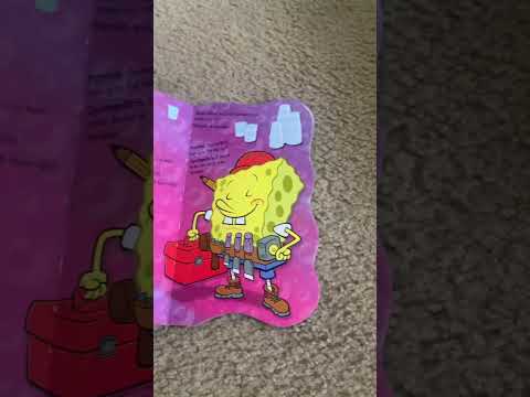SpongeBob SquarePants Serving Up Smiles A Joke Book Read Aloud - YouTube