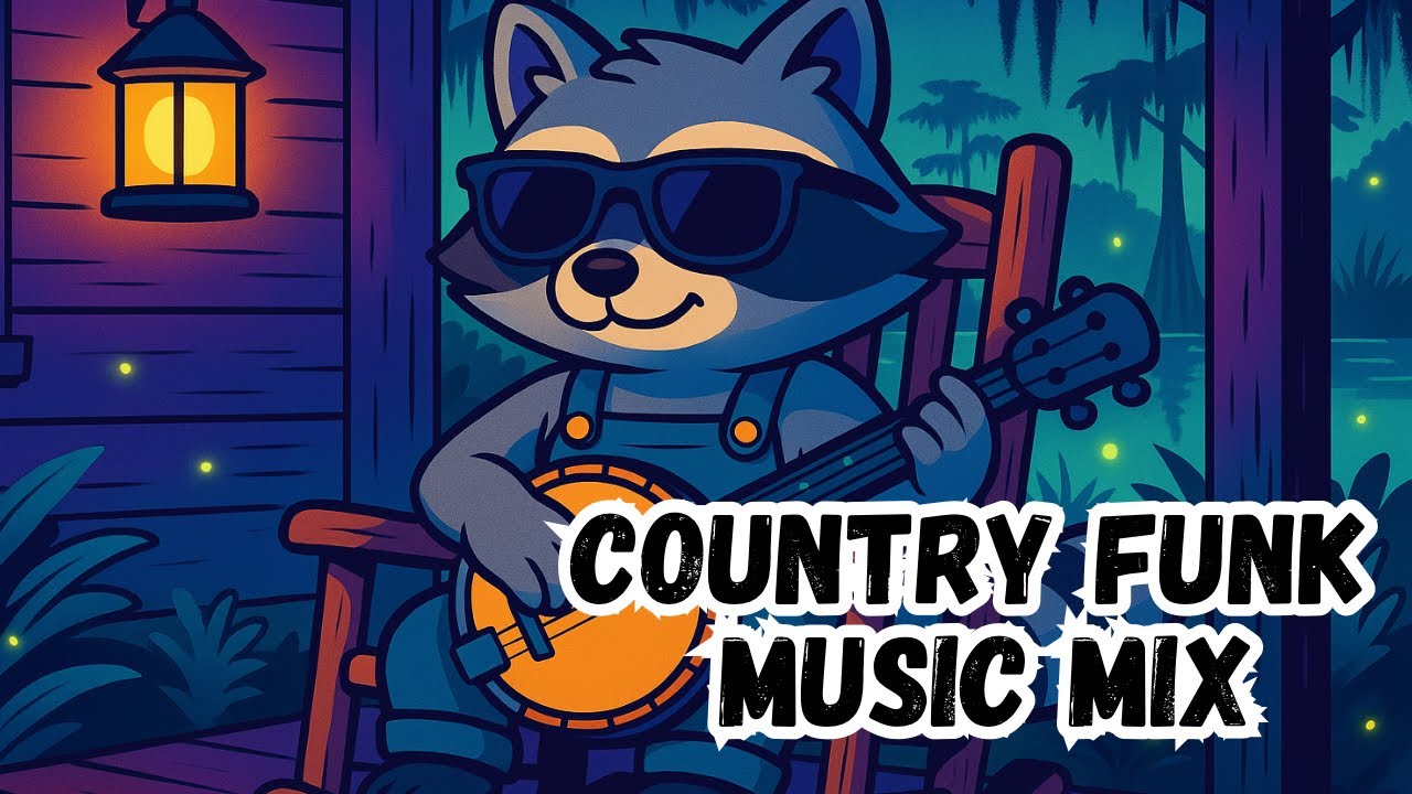 COUNTRY FUNK MIX (country western, trap, funk, hiphop, sub bass) 🎶🦝🎶 ...