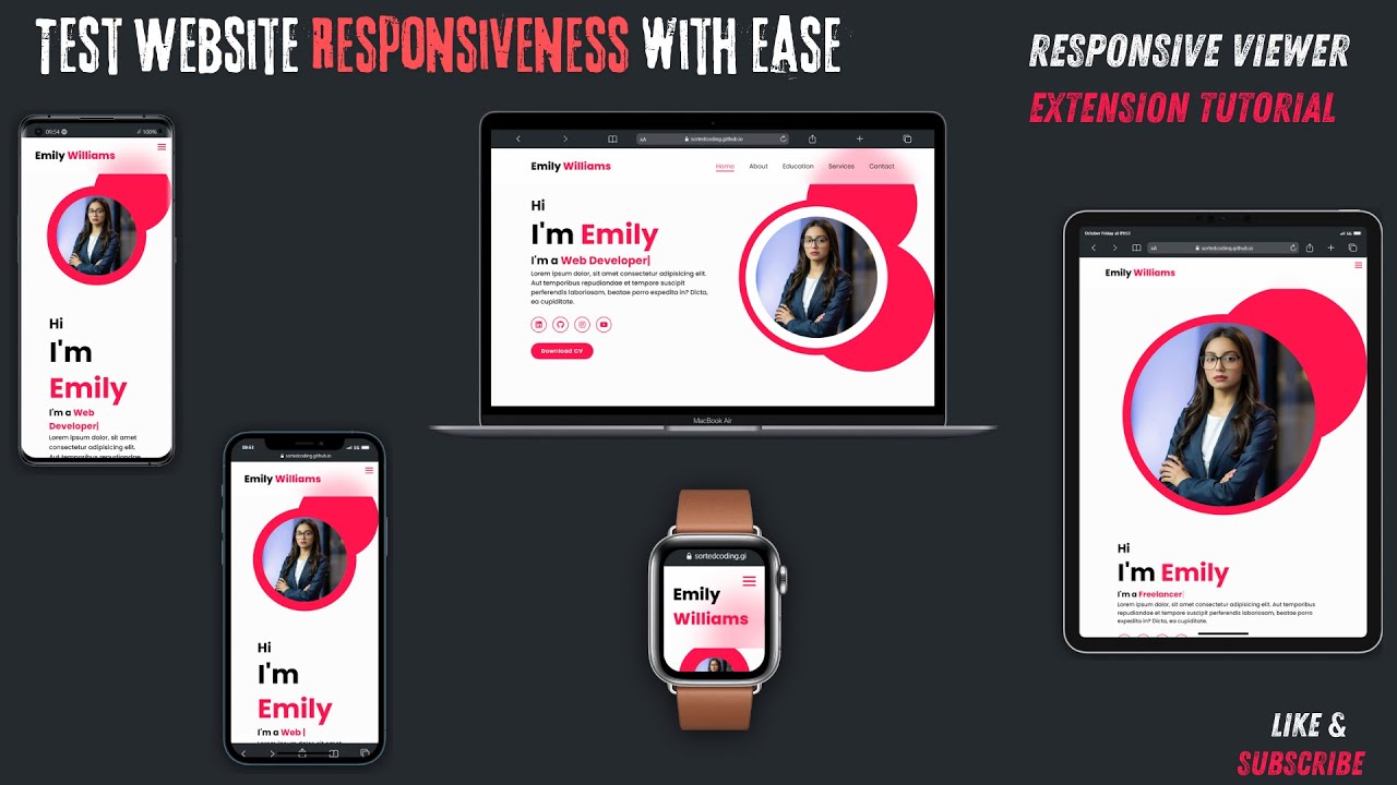 Test Website Responsiveness with Ease: Responsive Viewer Extension ...