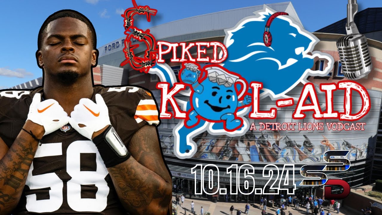 Detroit Lions Spiked Kool-Aid 10.16.24: Life After Aidan Hutchinson ...