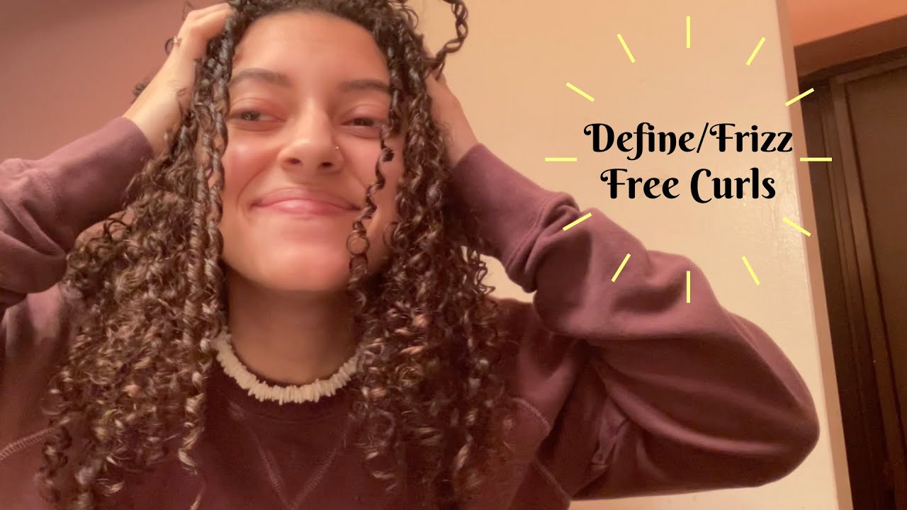 Define/frizz free curls - YouTube