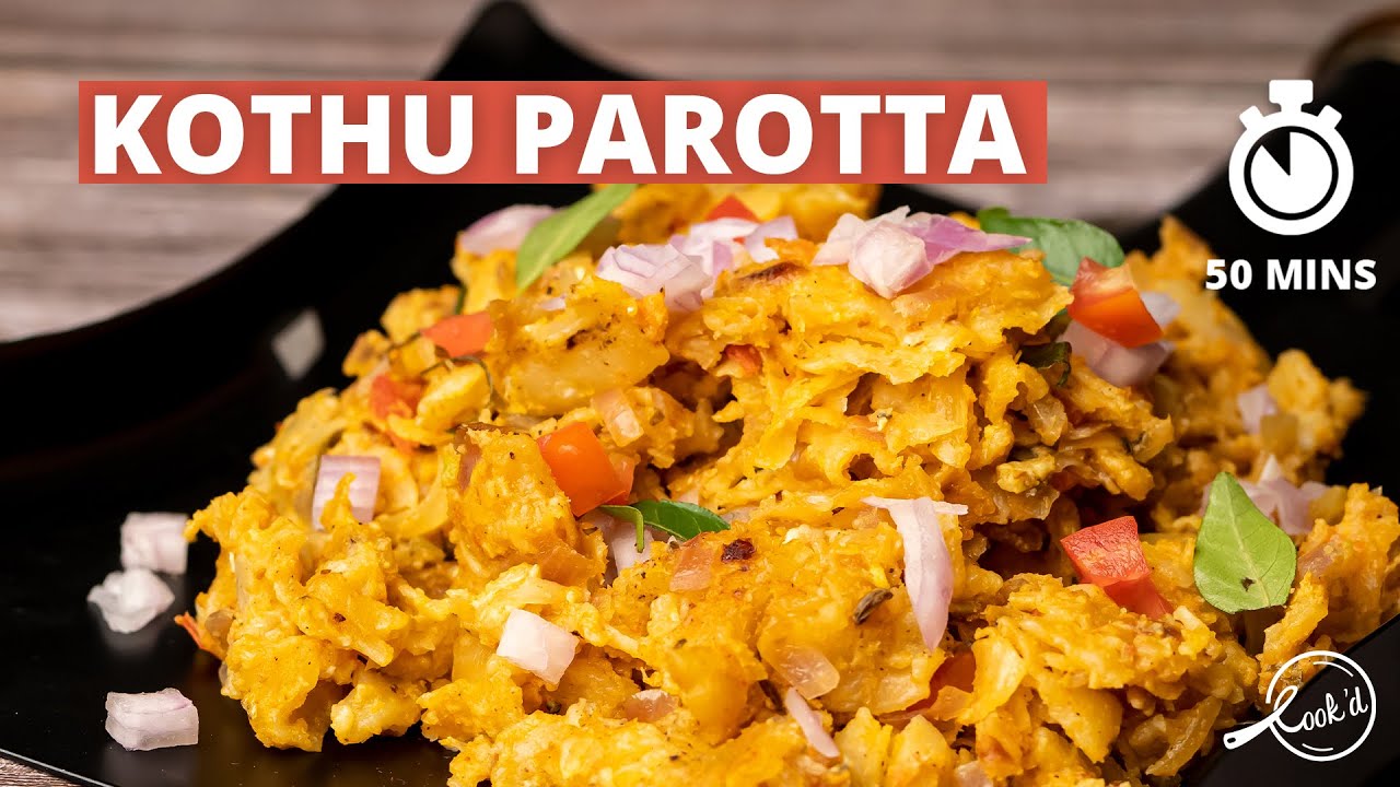 Kothu Parotta Recipe | How to make Egg Kothu Parotta | Muttai Parotta ...