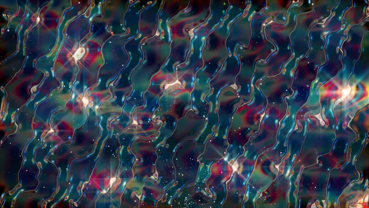 Chromatic Sparkling Waves - 4K Live Wallpaper #AAvfx 60fps Moving ...