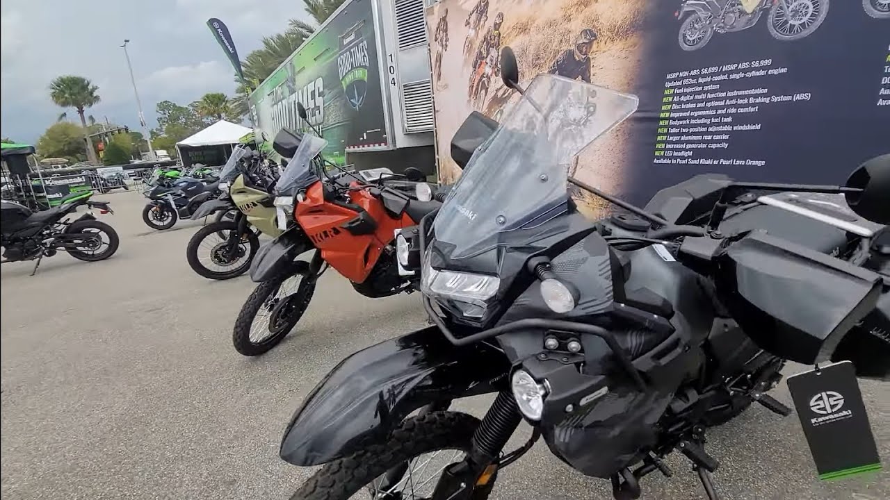 2022 KAWASAKI KLR 650 ADVENTURE TRAVELER Gen 3 VS 2004 Gen 1 KAWASAKI ...