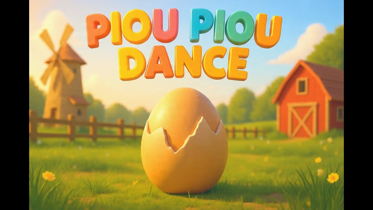 Piou Piou Dance – La danse des animaux la plus mignonne du monde 🐥🐷🐮🦆🐴🐑 ...