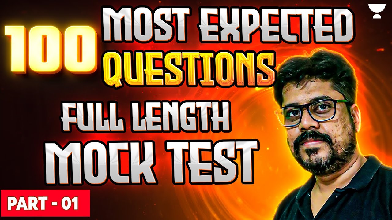 GATE 2025 : 100 Questions Full Length Mock Test🔥| Electrical ...