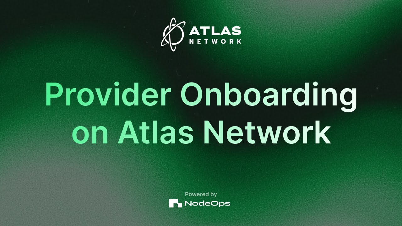 Provider Onboarding process on Atlas Network - YouTube