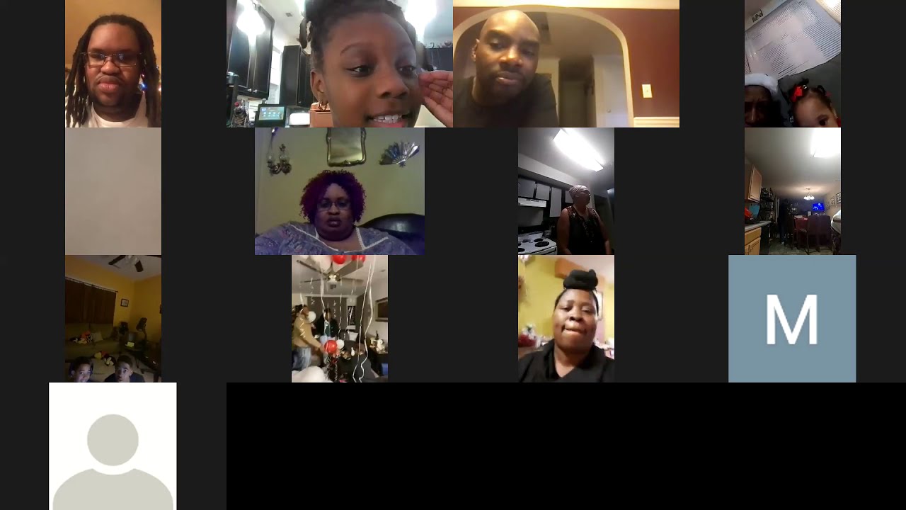 merry birthday - zoom call - YouTube