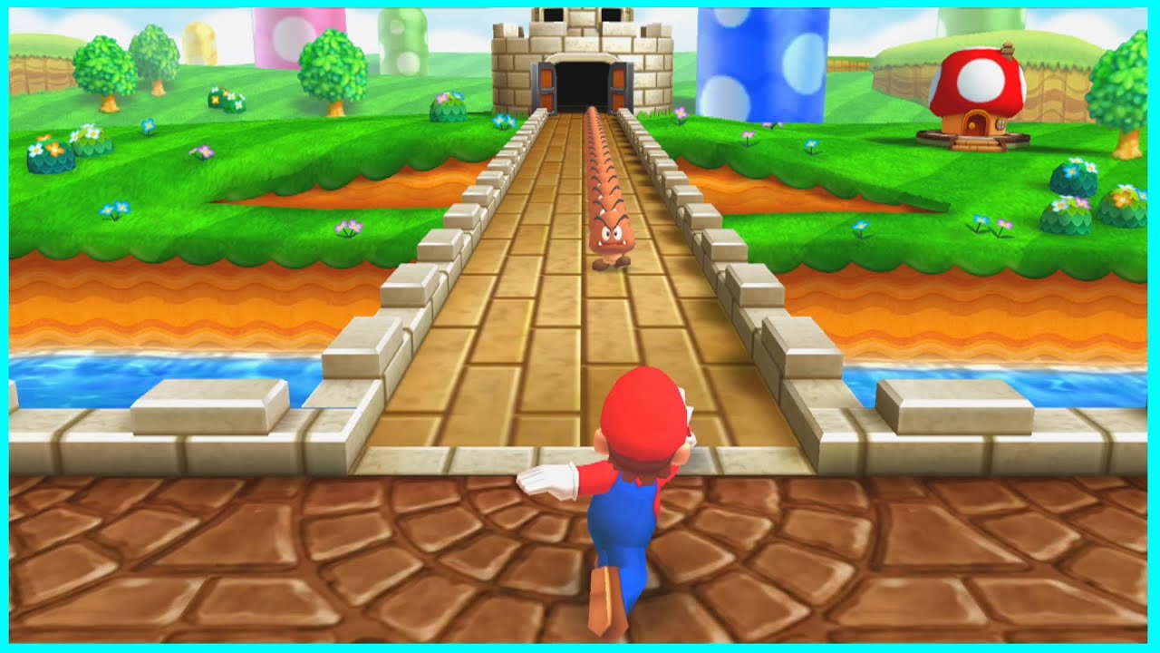 Mario Party The Top 100 - All Minigames Goomba Bowling (Mario vs ...