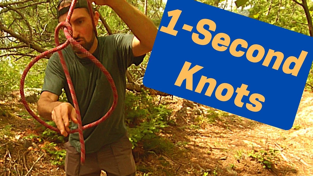 How To Do 3 Knot Tricks To Save Your Life Or Impress Friends YouTube