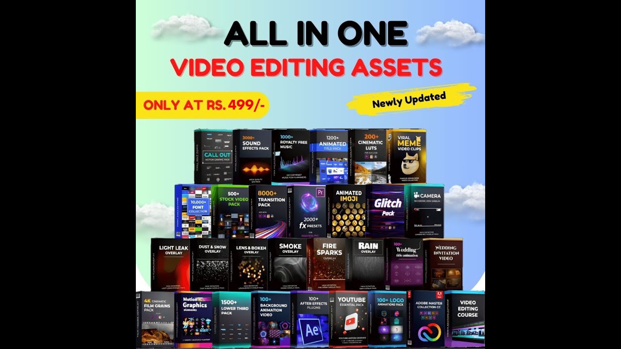 Ultimate Video Editing Bundle For Video Editors And Creators ...