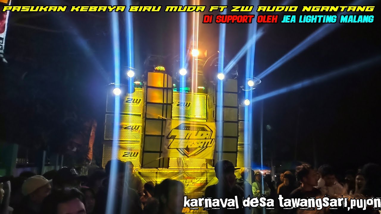 Zw Audio ft Jea lighting||Karnaval desa tawangsari,pujon 2023 - YouTube