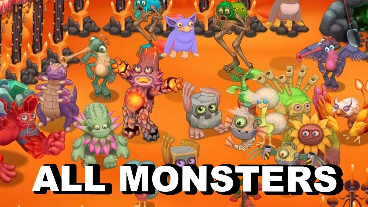 All Fire Haven Monsters Song w/ Rare Floogull | My Singing Monsters ...
