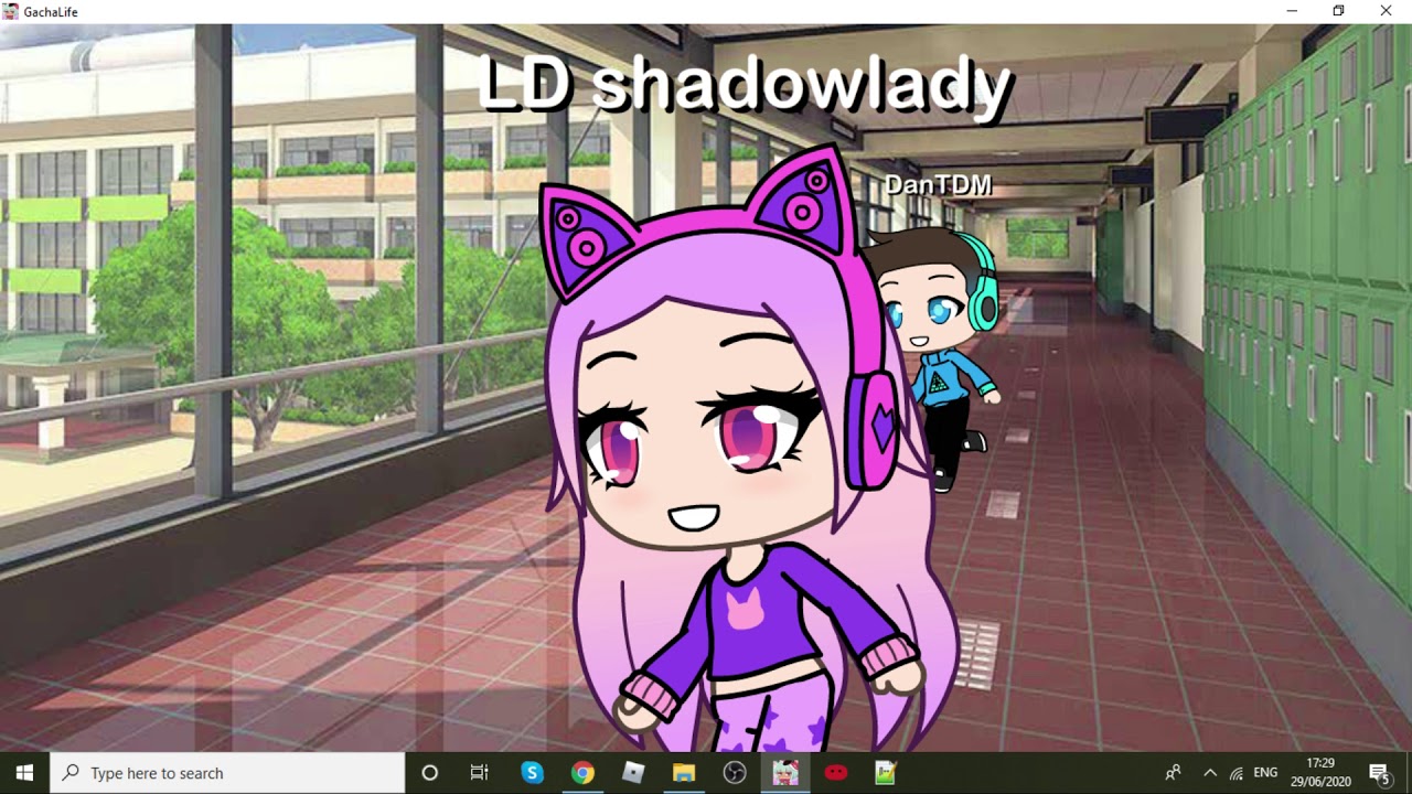 Dantdm and Ldshadowlady beat up the Bully ep 3 | Gacha Life - YouTube