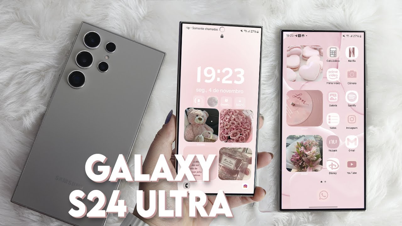 Organizando meu Galaxy S24 Ultra! - YouTube