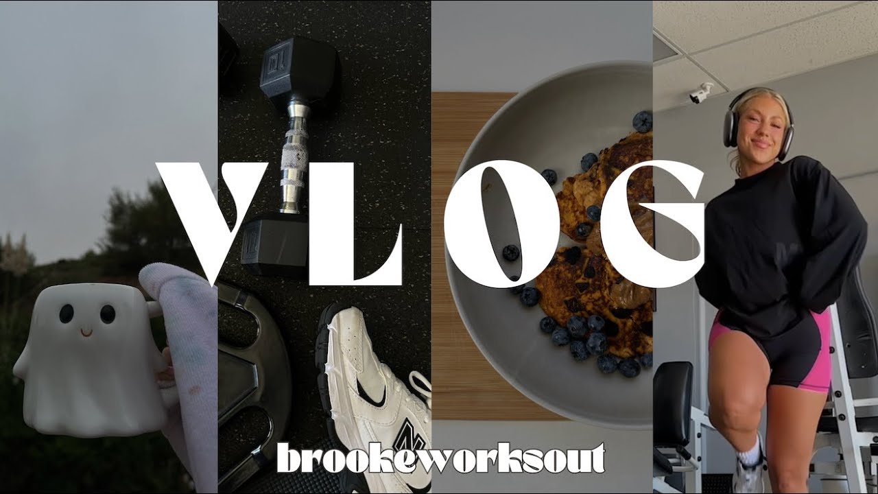 Gym Girl VLOG | where i've been | brookeworksout - YouTube