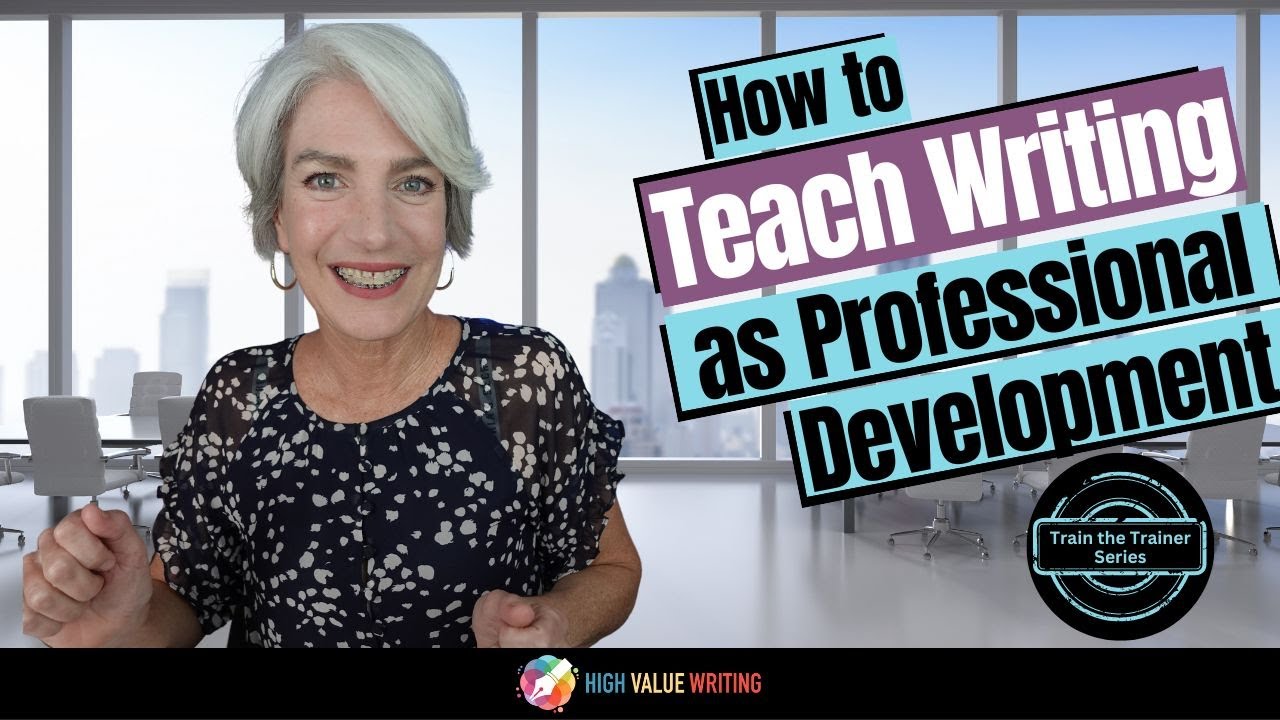 How to TEACH Writing as Professional Development! - YouTube