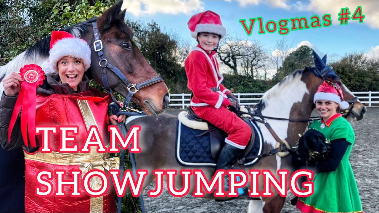 FANCY DRESS SHOWJUMPING | Festive Fun with our Ponios | Equestrian ...