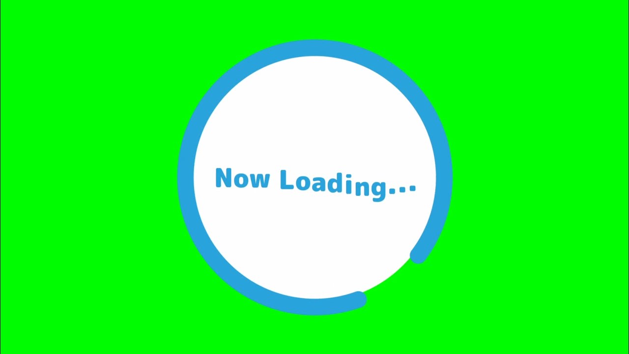 【無料動画素材】ループ再生可！シンプルなnowloading素材【商用可】 - YouTube