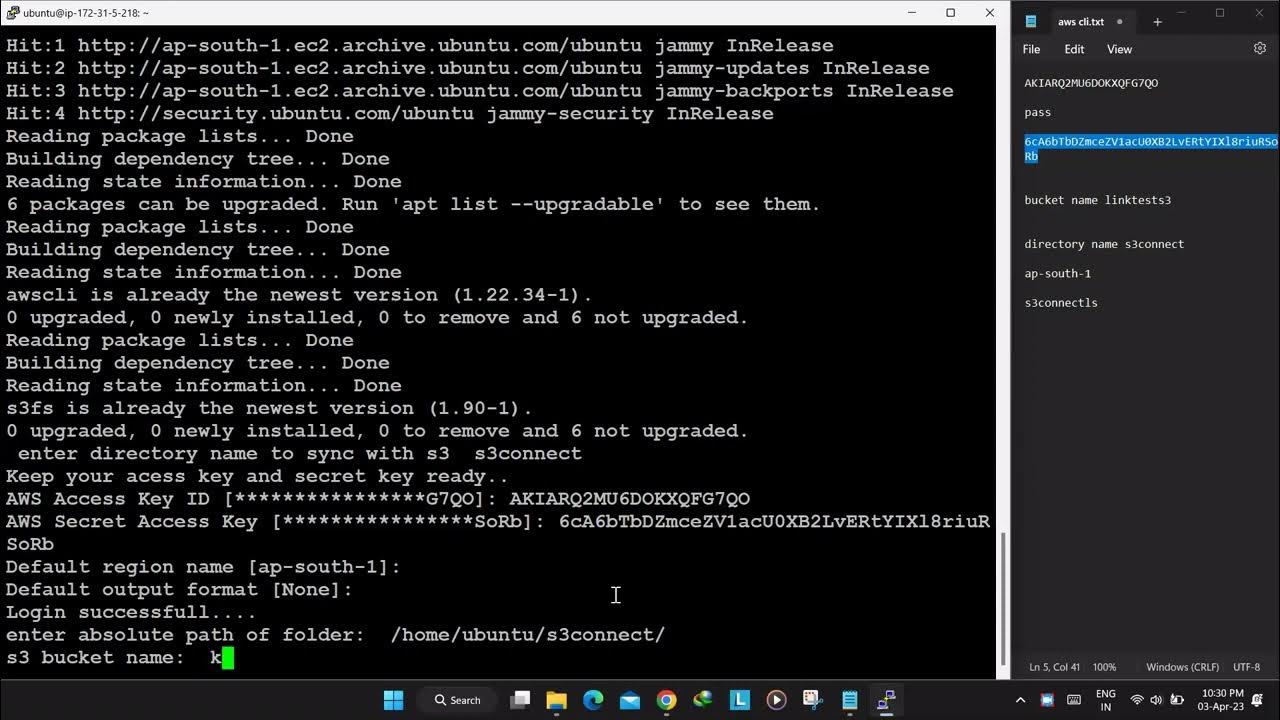To-Mount-AWS-S3-Bucket-On-Amazon-EC2-Linux-using-Shell-Script - YouTube