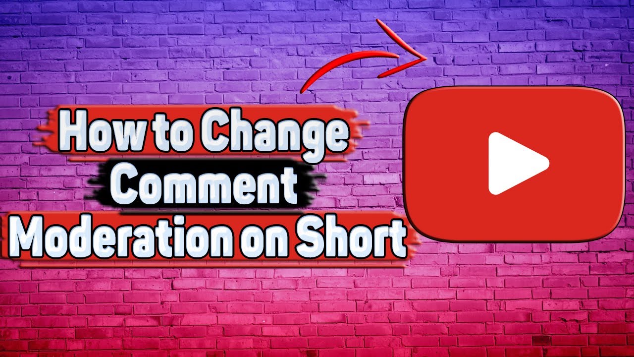 How to Change Comment Moderation on YouTube Short? - YouTube