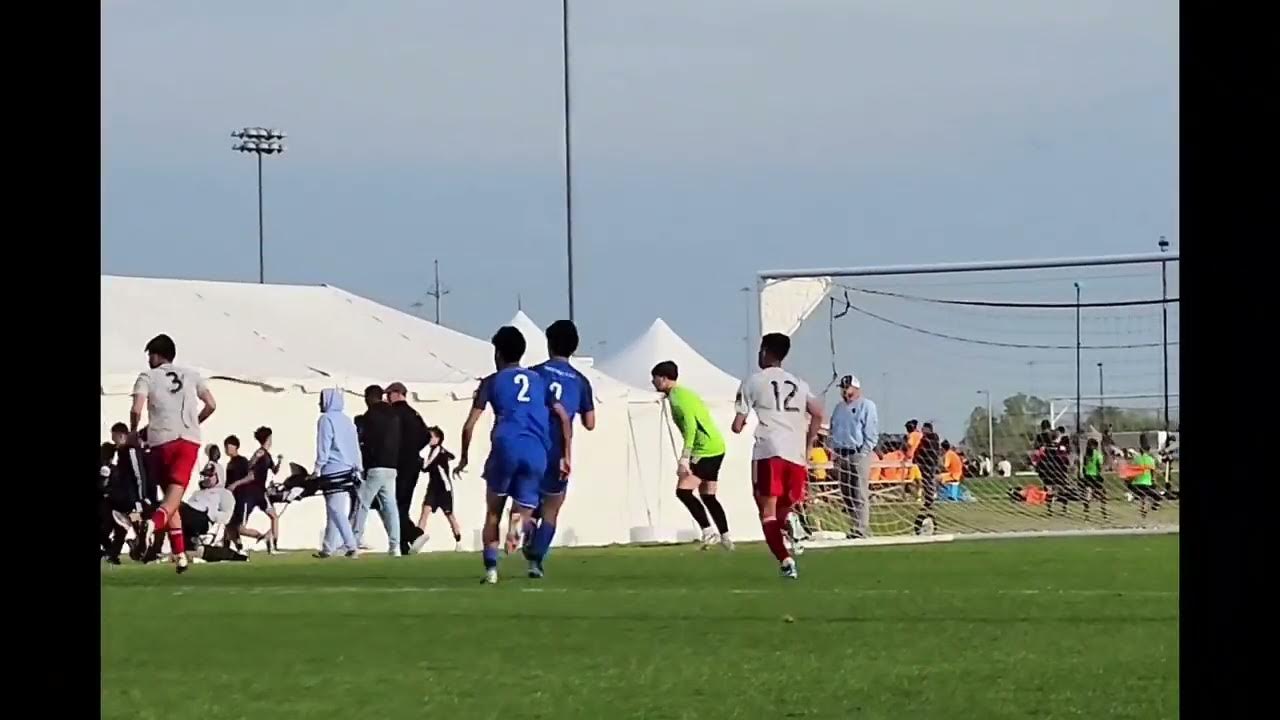 Dallas Cup Quarter Final 2024, U18. Donovan Pennington GK - YouTube