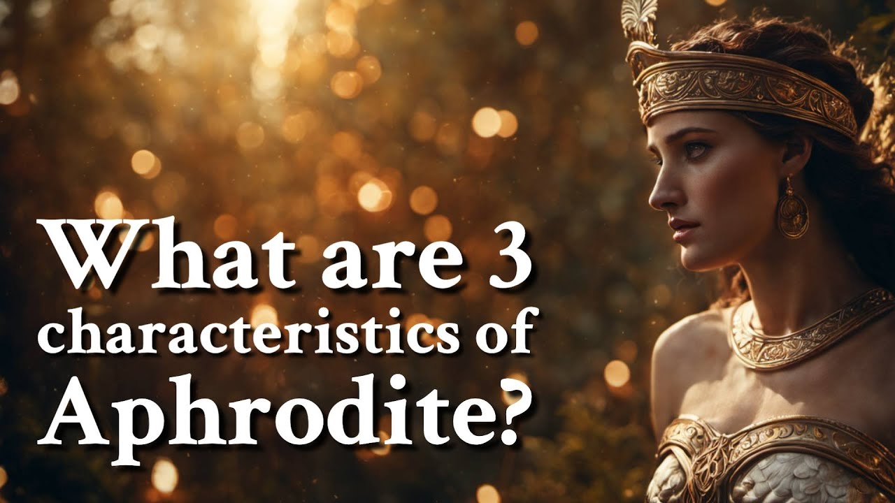 What are 3 characteristics of Aphrodite? Greek Mythology Story - YouTube