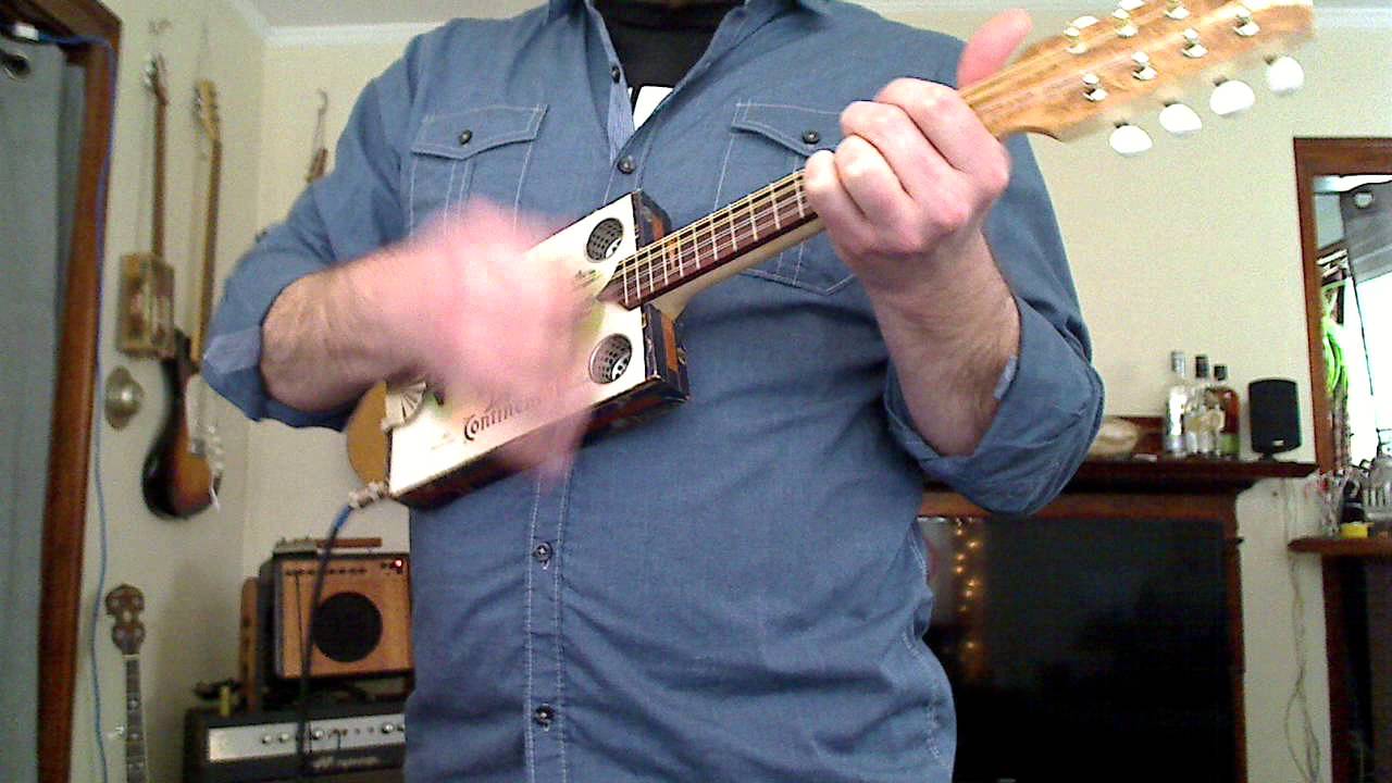 Electric Cigar Box Mandolin - Made in Maine - YouTube