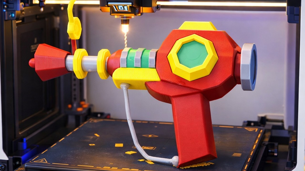Complete Guide: How to Assemble a Printed Exogun from 3D printed parts ...
