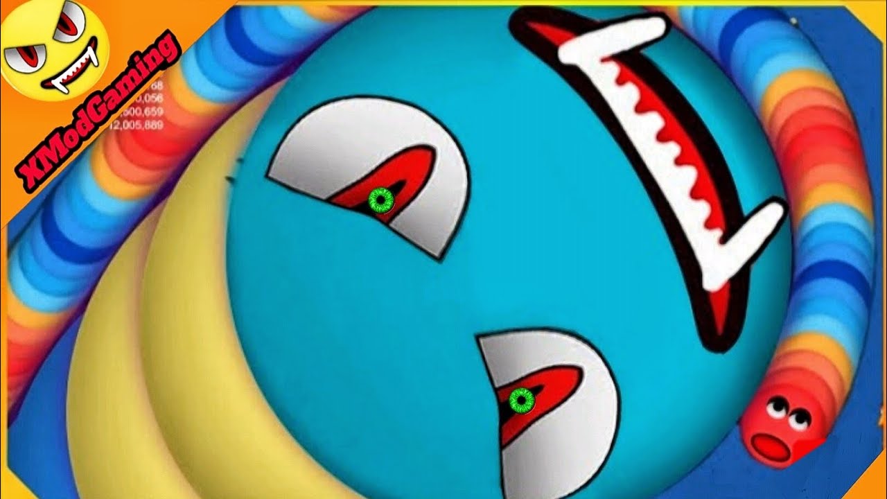 🐍 WORMATE ZONE.IO - Rắn Săn Mồi # BIGGEST SNAKE - Epic Worms Zone Best Gameplay - XModGaming ...
