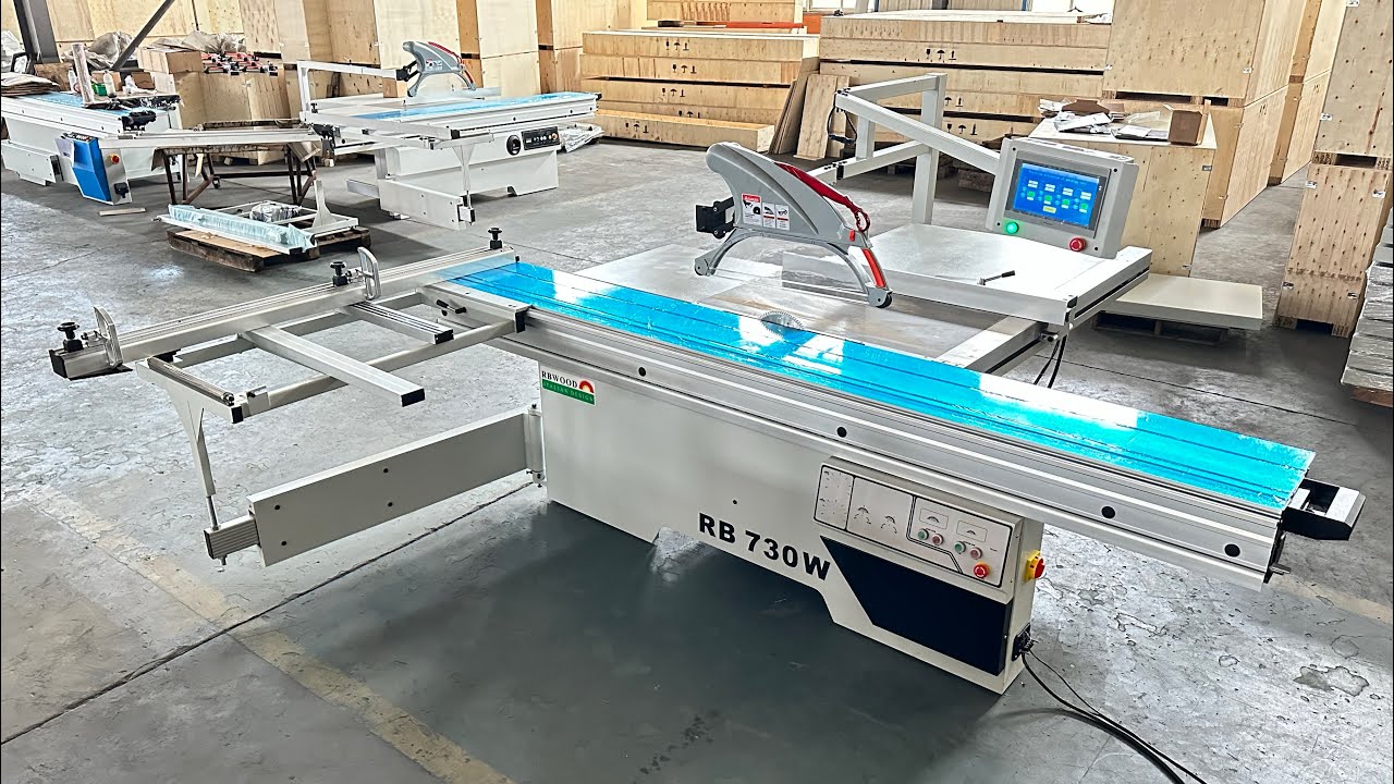 RB 730W computer panel saw for New Zealand - YouTube